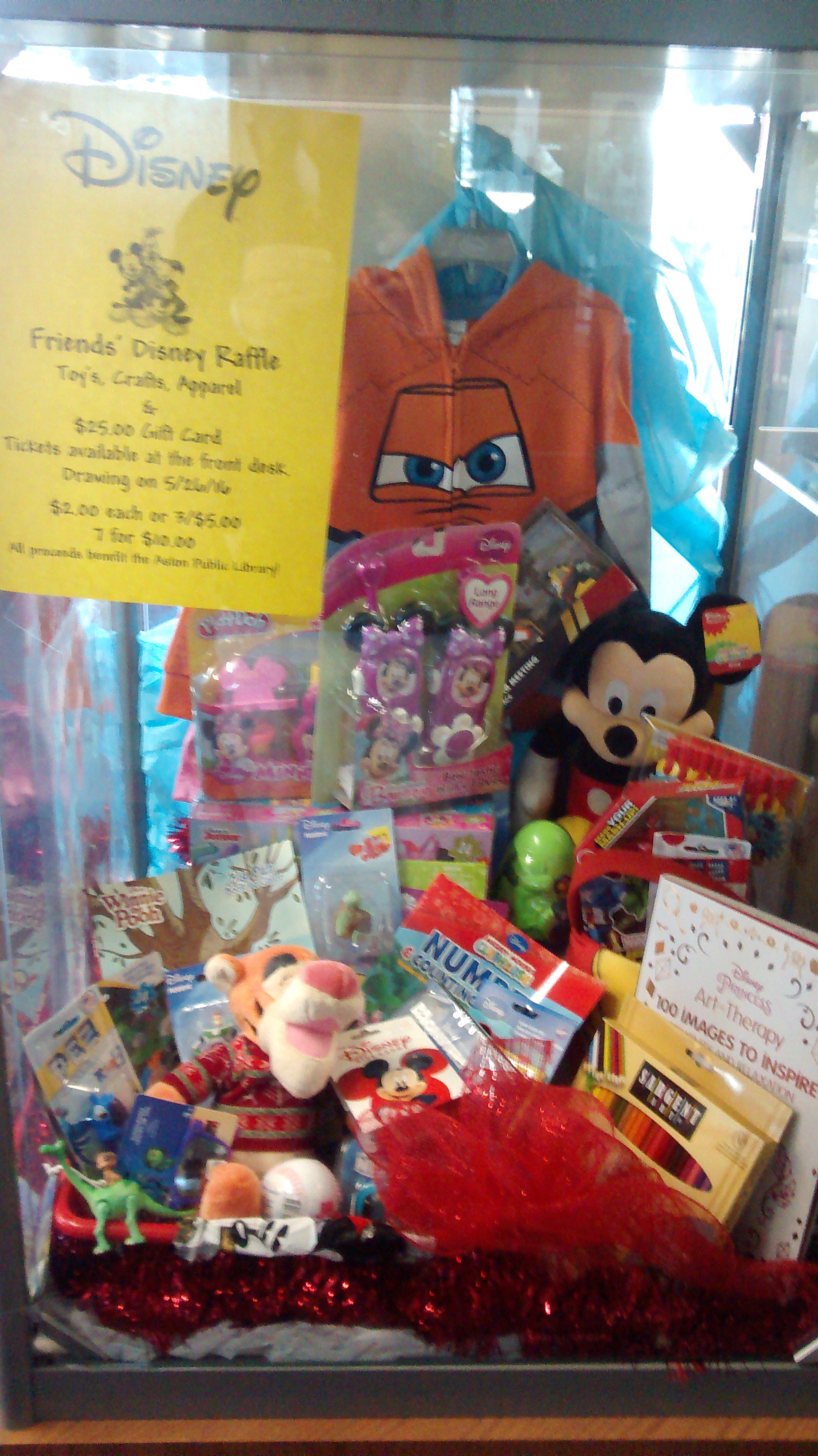 Friends of the Library Disney Raffle! | Aston Public Library